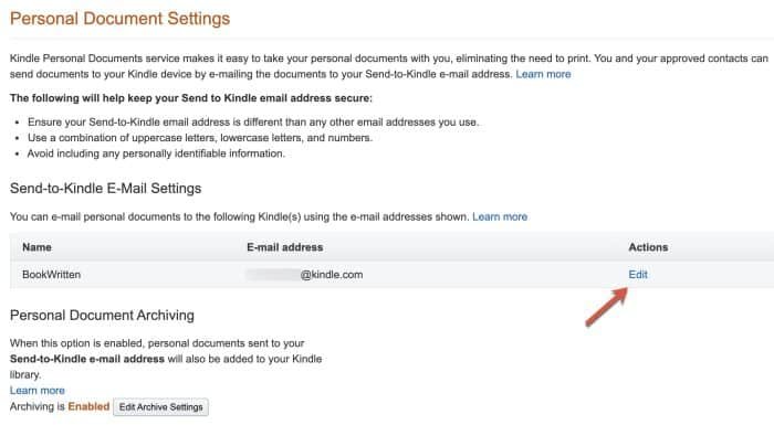 Learn How To Change Your "Send to Kindle" Email Address!